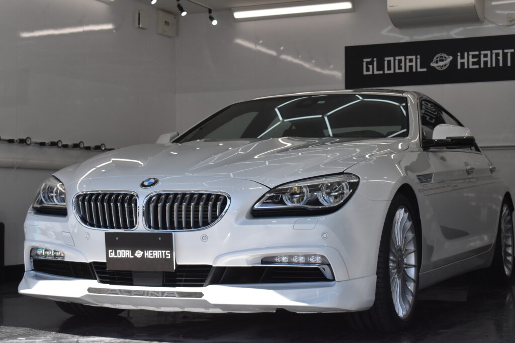 BMW アルピナB6 ご成約＆カーボンコレクティブ Molecule Ceramic Coating＆PIRELLI PZEROタイヤ交換施工 ...